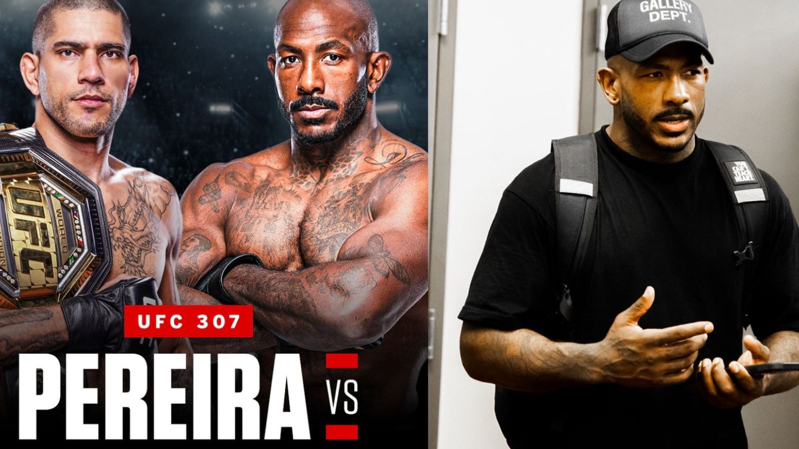 UFC 307: Khalil Rountree Cleared to Fight Alex Pereira After Suspension ...