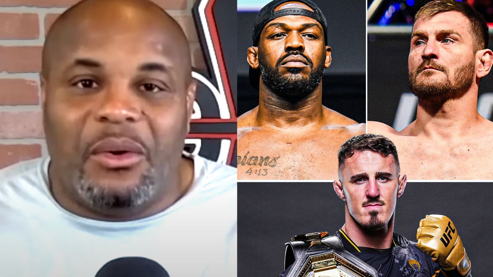 Daniel Cormier Believes Jon Jones And Stipe Miocic Won't Fight Tom ...