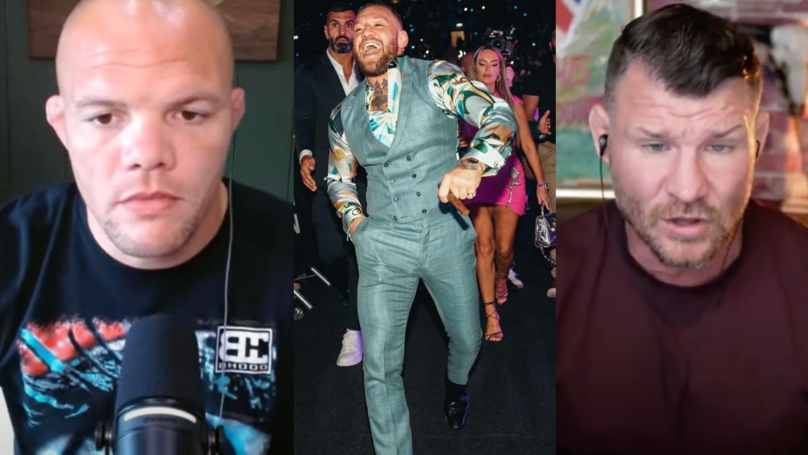 Michael Bisping, Anthony Smith Mock 'Douchebag' Conor McGregor Over ...