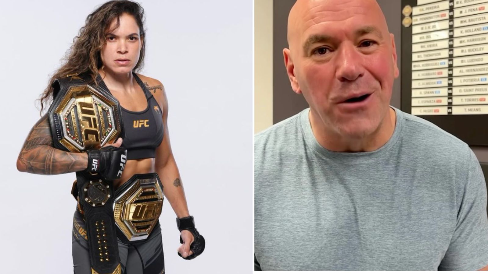 Amanda Nunes Sends Message To Dana White Following Julianna Pena's ...