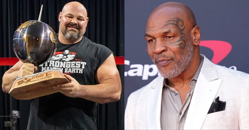 World's Strongest Man Brian Shaw Thinks Mike Tyson Will Use His 'X ...
