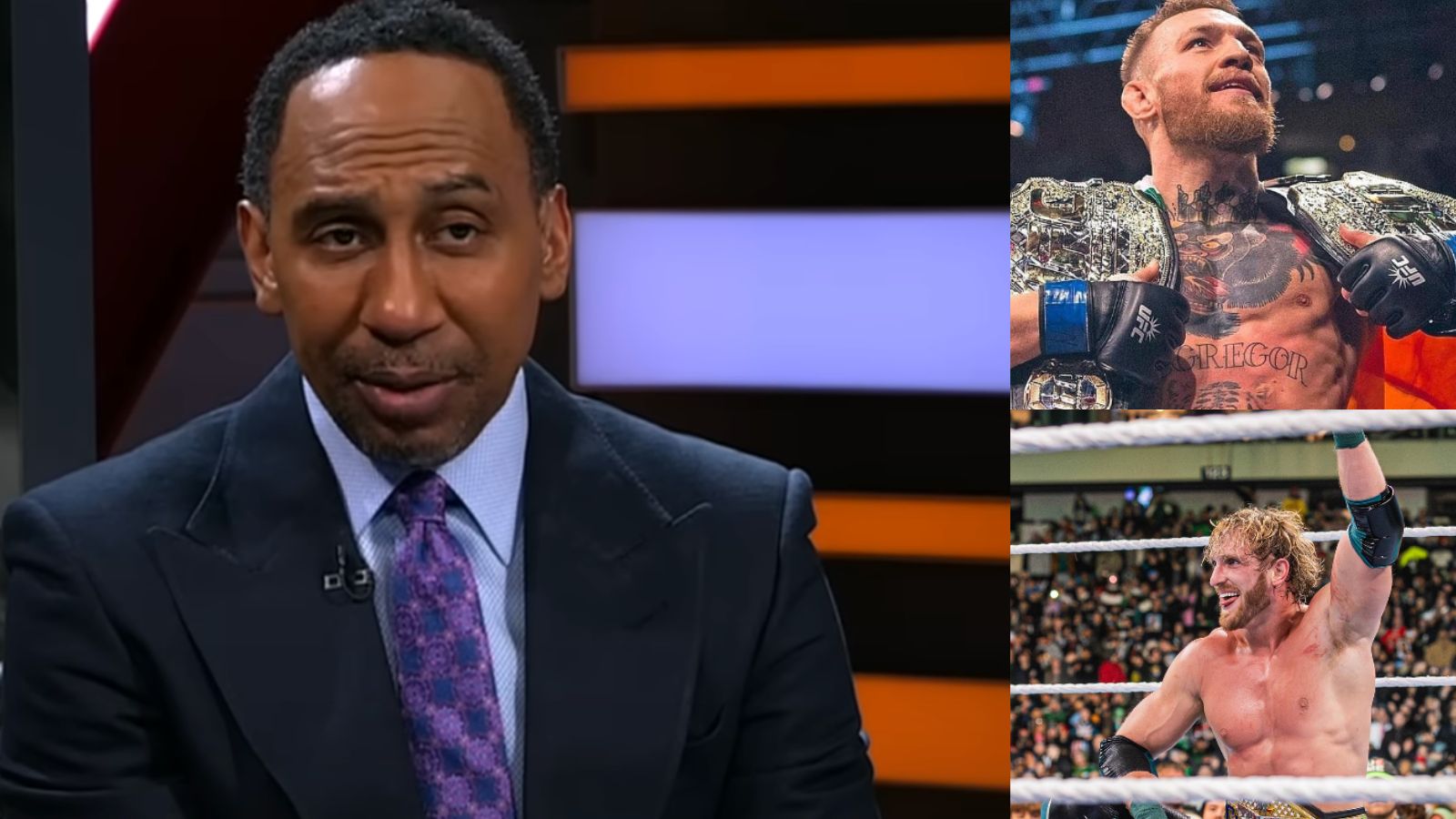 Stephen A Smith Believes Logan Paul Has the Edge Over Conor McGregor ...