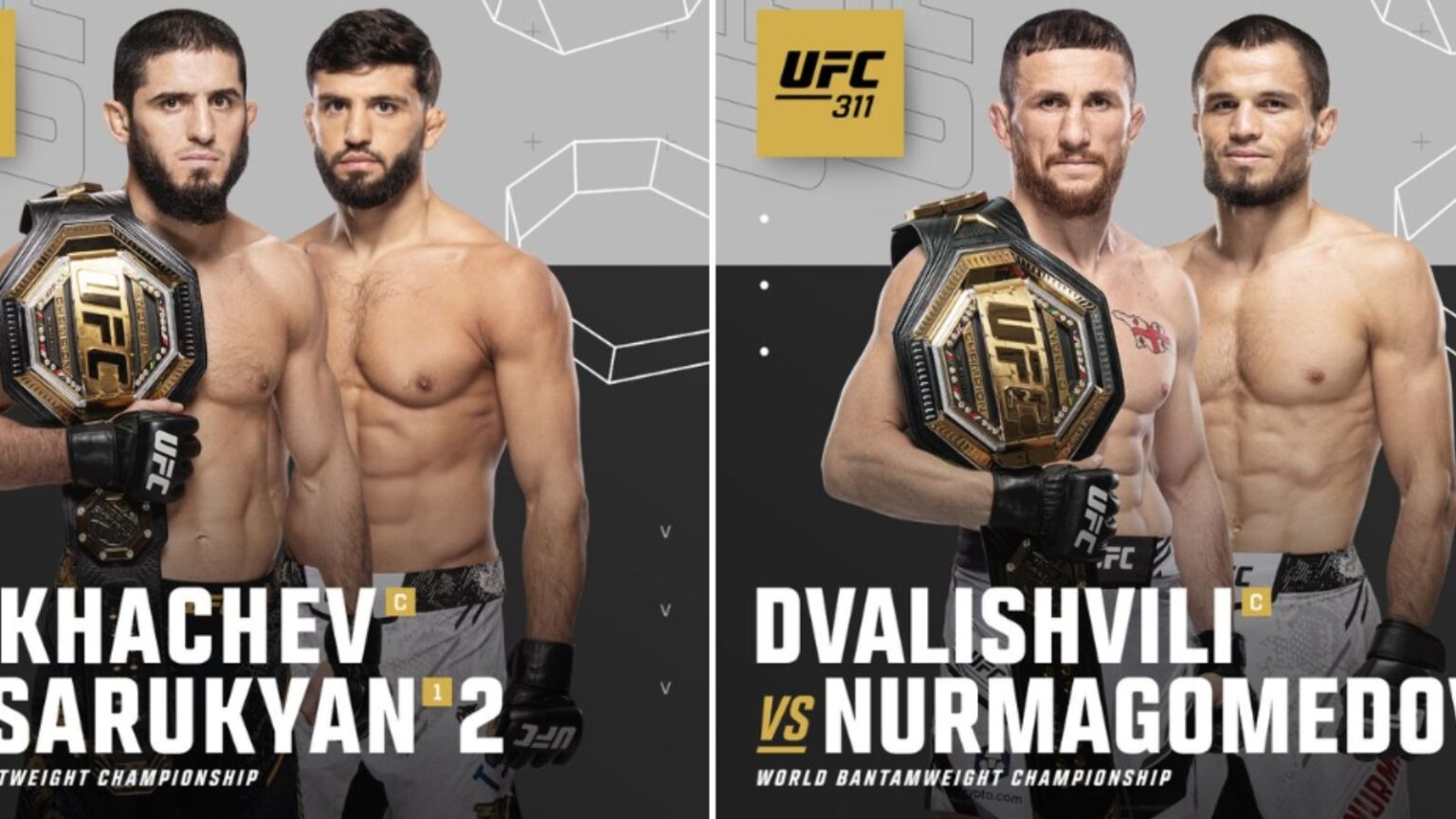 UFC 311 Fight Card: Islam Makhachev vs. Arman Tsarukyan 2 and Merab ...