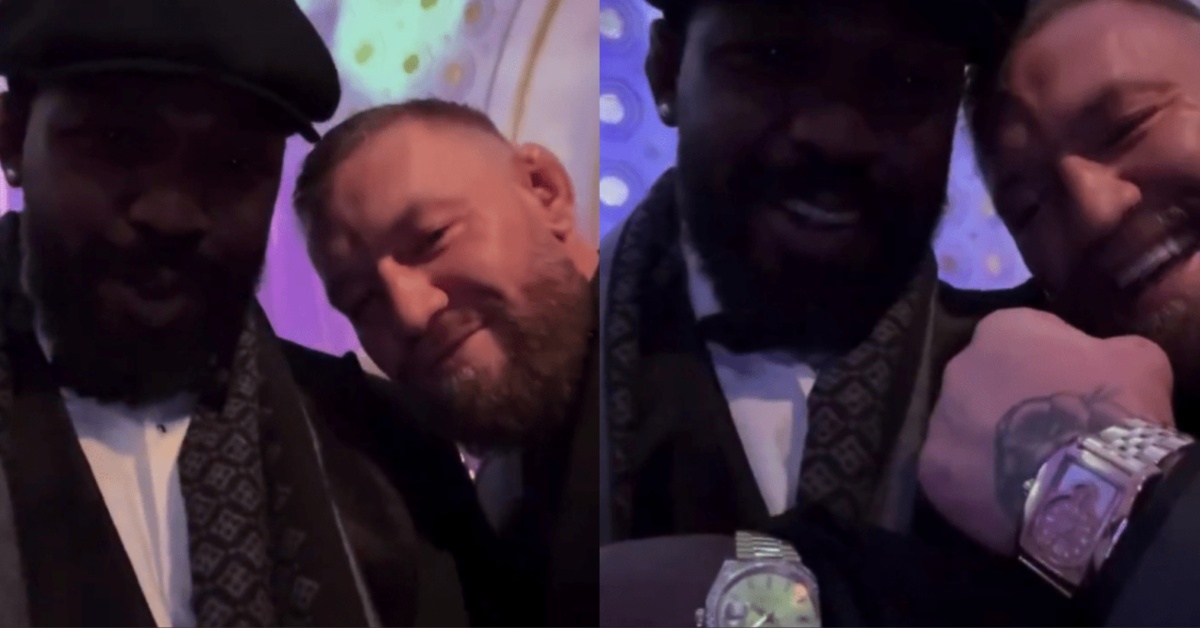 Iconic 'Rolex' Moment Recreated by Conor McGregor and Jon Jones at ...