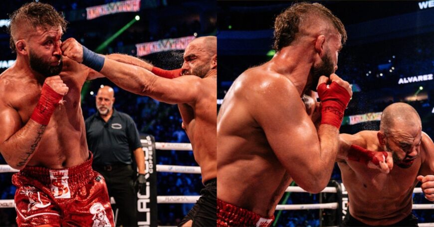 Jeremy Stephens Faces Off with Conor McGregor After TKO'ing Eddie Alvarez in Round 3 - BKFC ...