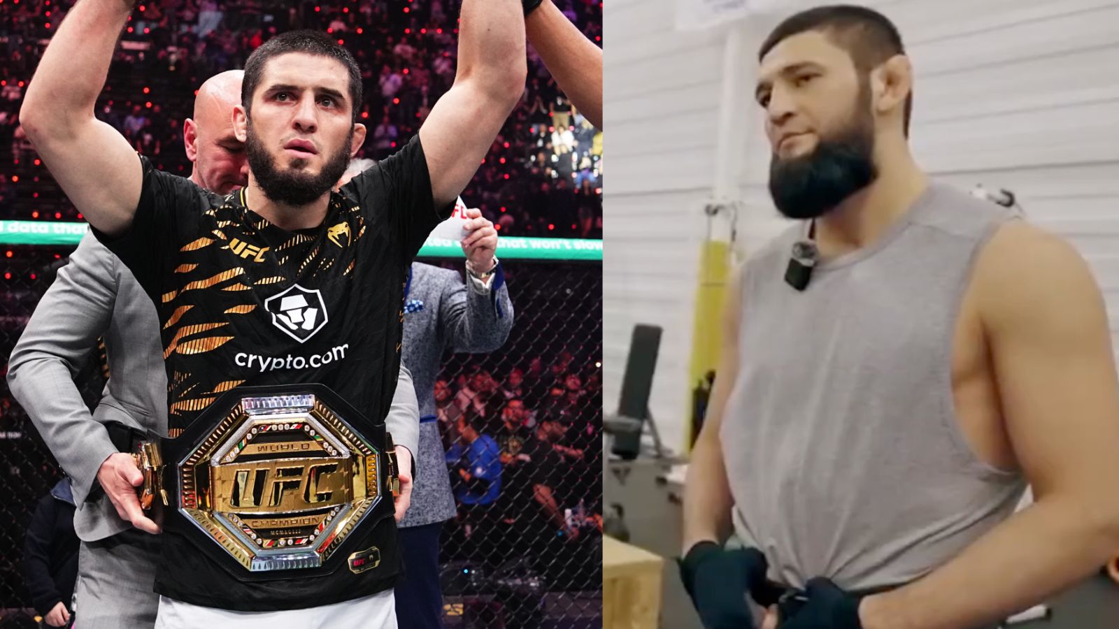 Khamzat Chimaev Doubts Islam Makhachev's Ability to Compete in Middleweight | MiddleEasy