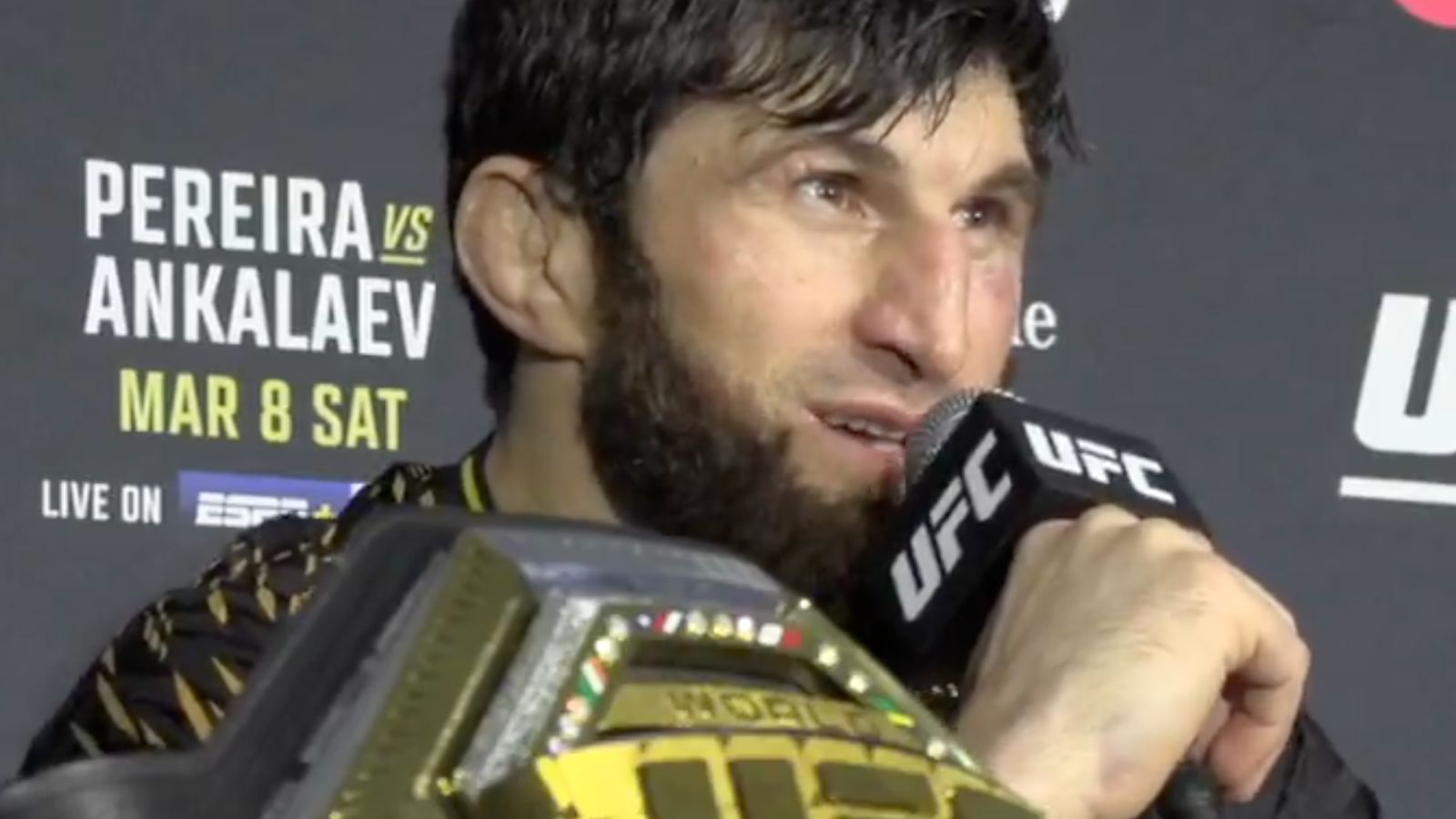 Magomed Ankalaev Tears Into Alex Pereira’s Game Plan at UFC 313: 'He ...