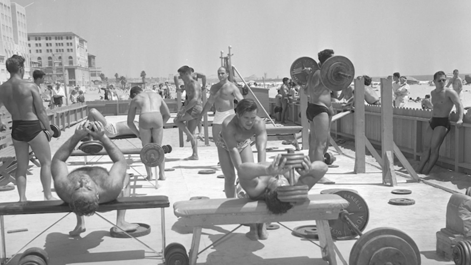 How Muscle Beach in Santa Monica Launched a Fitness Wave and Shaped ...