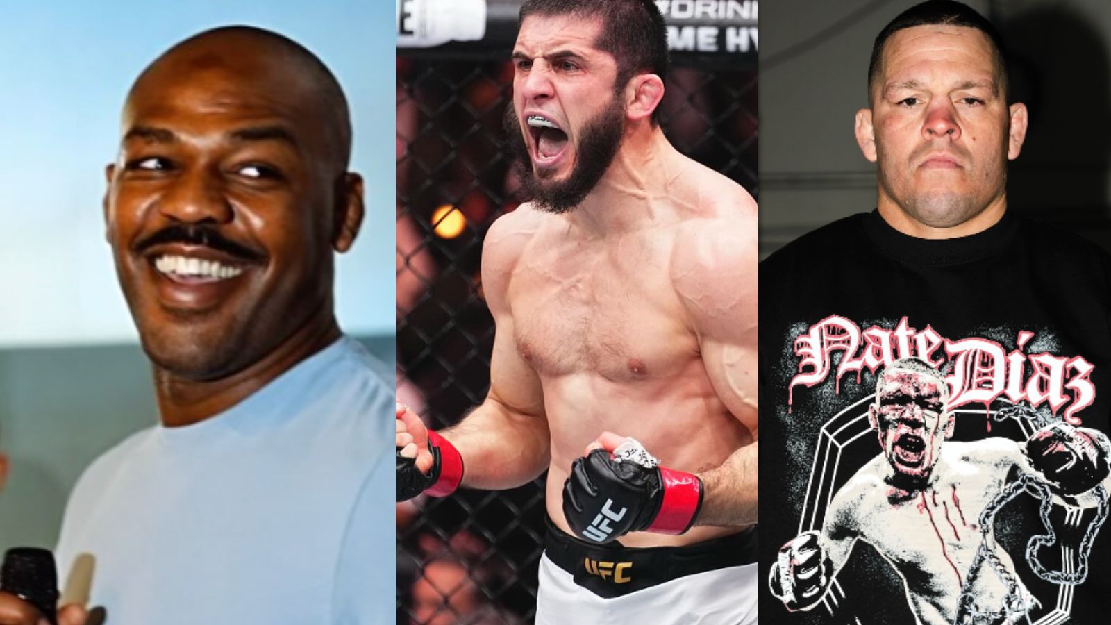 Jon Jones and Nate Diaz Agree Islam Makhachev Isn’t There Yet: 'A ...