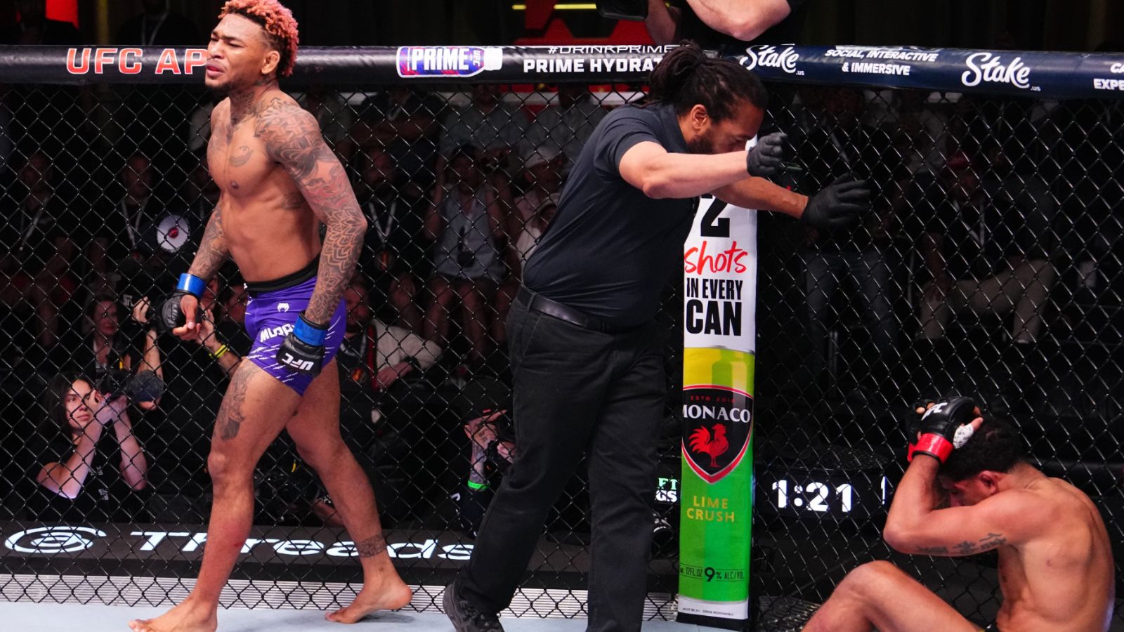 Michael Morales Scores Quick TKO Victory Over Gilbert Burns in UFC ...