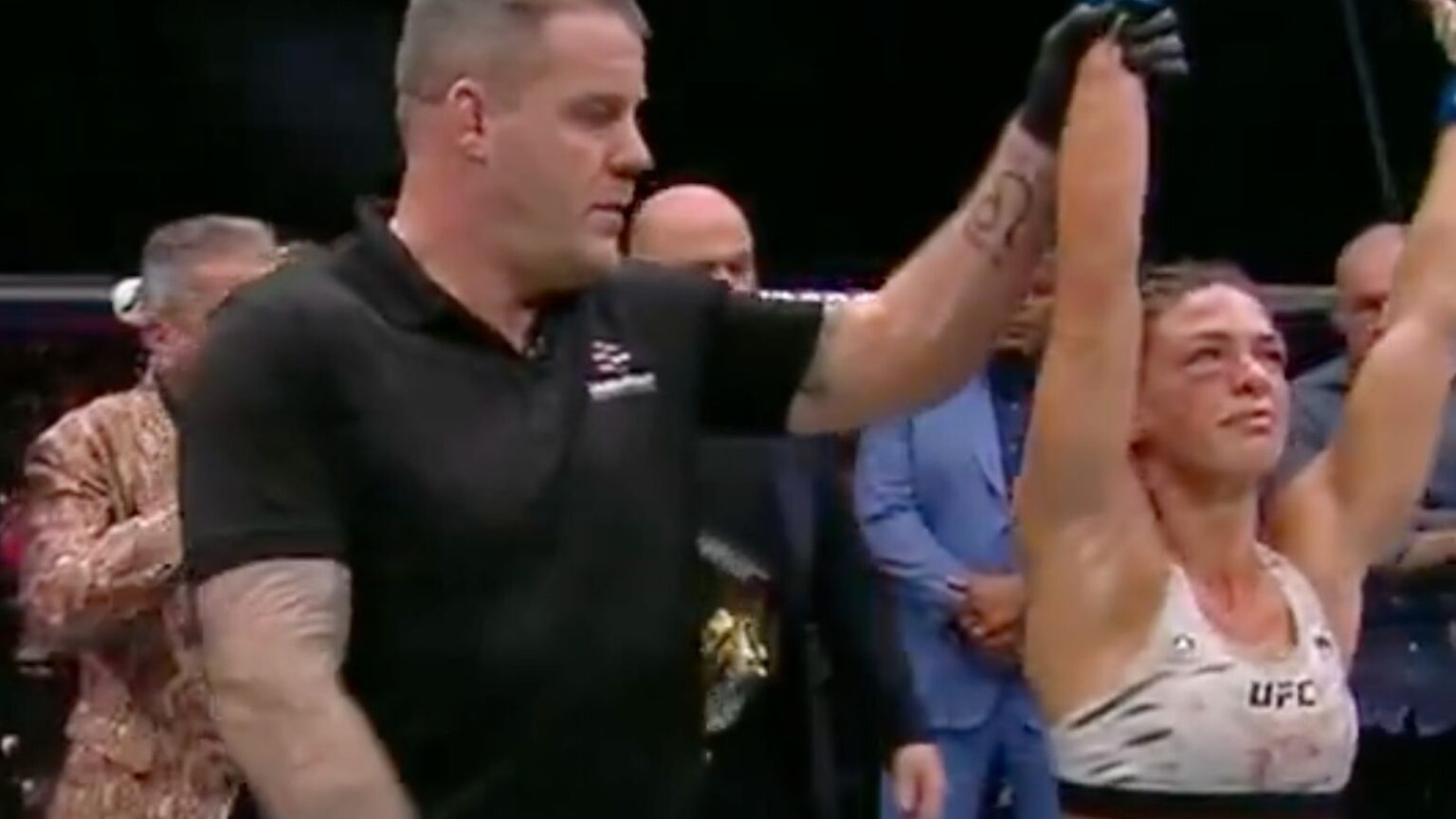 Mackenzie Dern Outworks Virna Jandiroba to Capture Vacant UFC ...