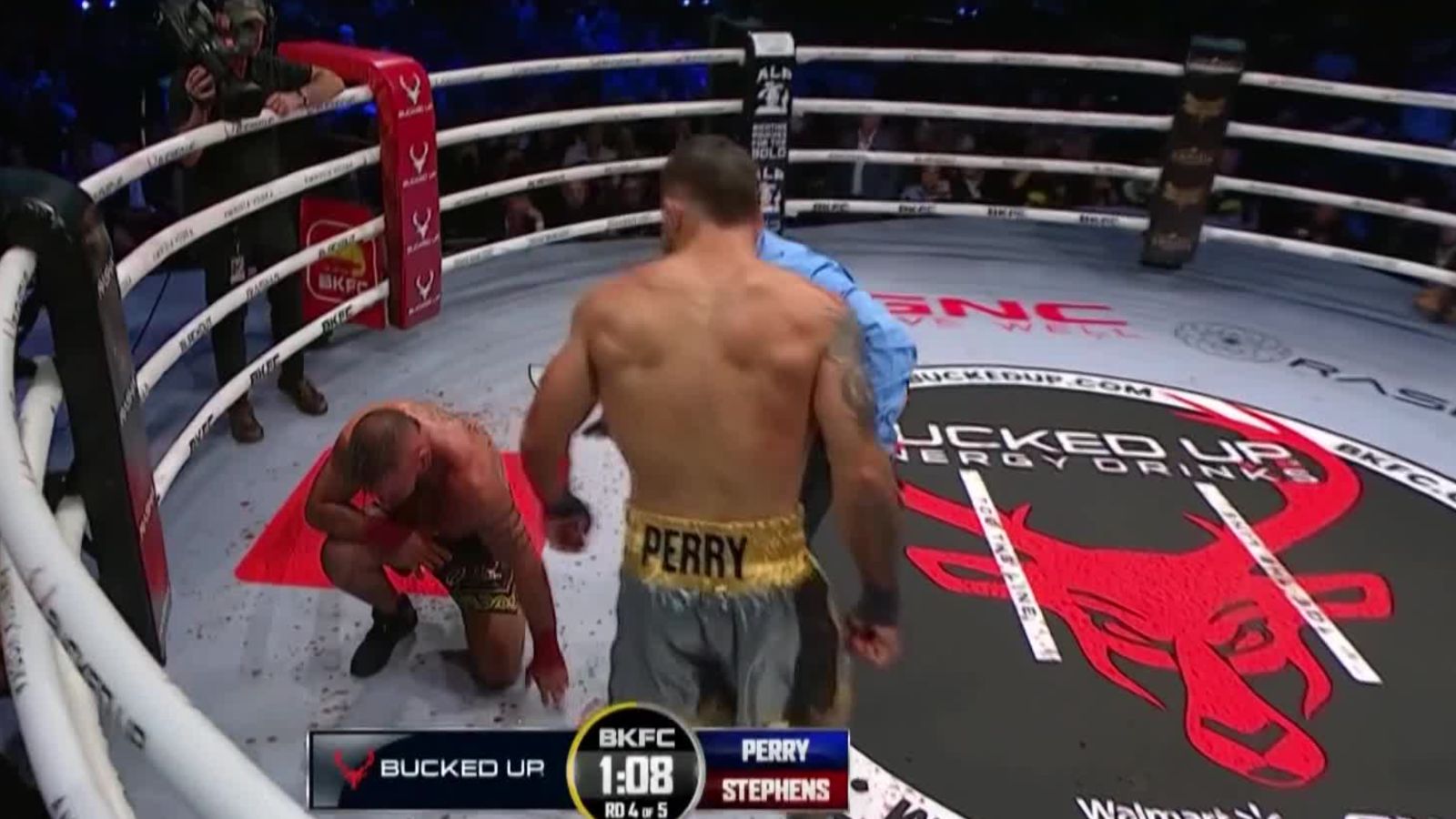 Mike Perry Crushes Jeremy Stephens in Fifth Round to Retain King of ...