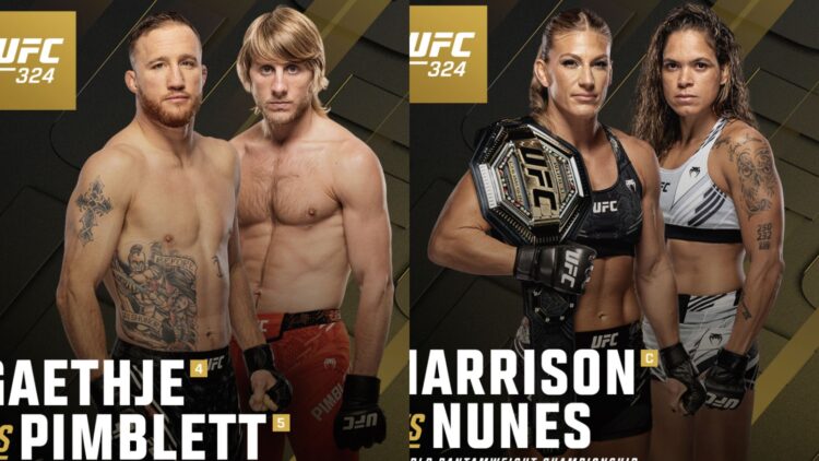 Justin Gaethje Battles Paddy Pimblett for Interim Gold while Kayla Harrison Defends Against ...